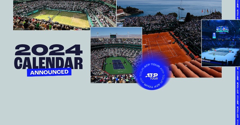 ATP官方公布2024年赛程安排情况,其中在9月和10月份期间…… ATP官方公布2024年赛程安排情况,其中在9月和10月份期间……