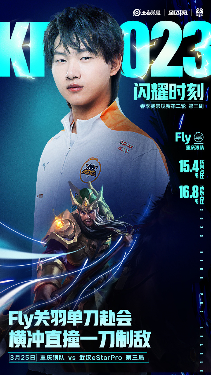 2023KPL春季赛常规赛第二轮第三周闪耀时刻----重庆狼队