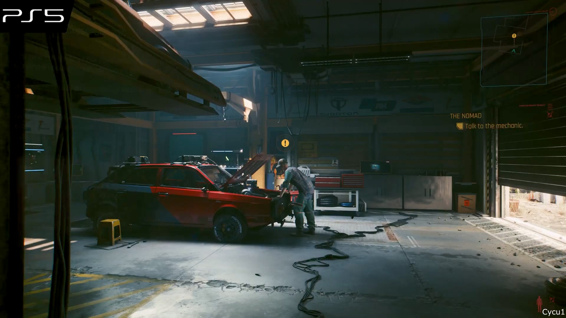 《赛博朋克2077》画面对比：超速光追 vs PS5光追|PS5_新浪新闻