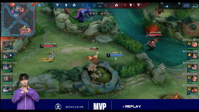 成都AG超玩会 0:3 南京Hero久竞|南京市|Hero|MVP_新浪新闻
