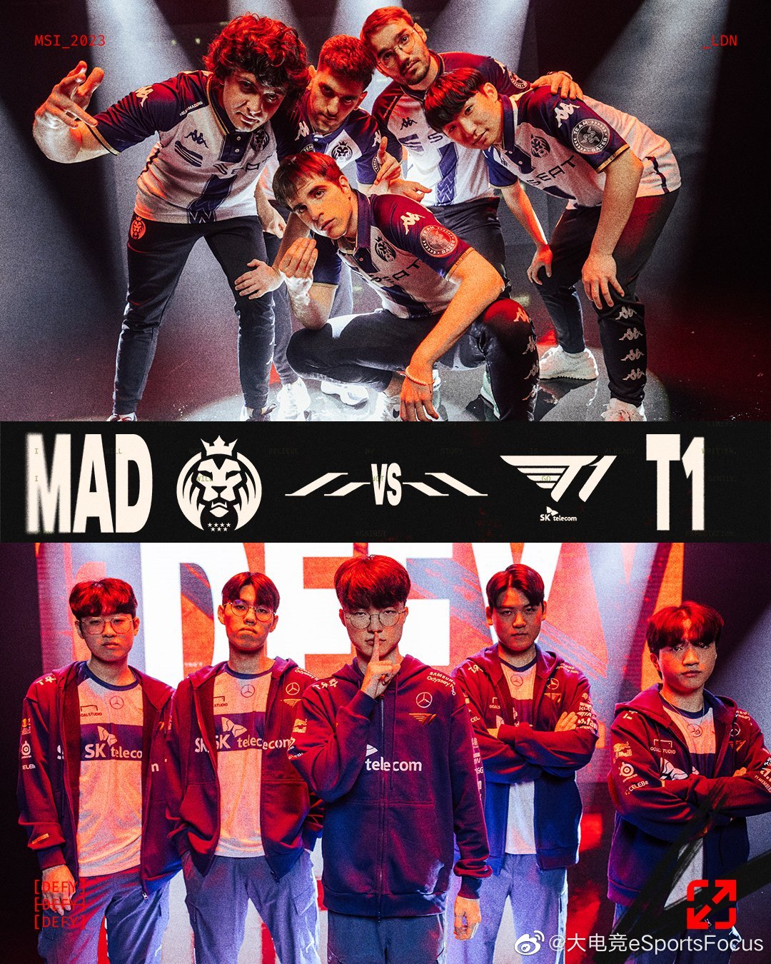 LOL官推更新 MAD LIONS vs T1. T1对战MAD2023msi|LOL|T1_新浪新闻