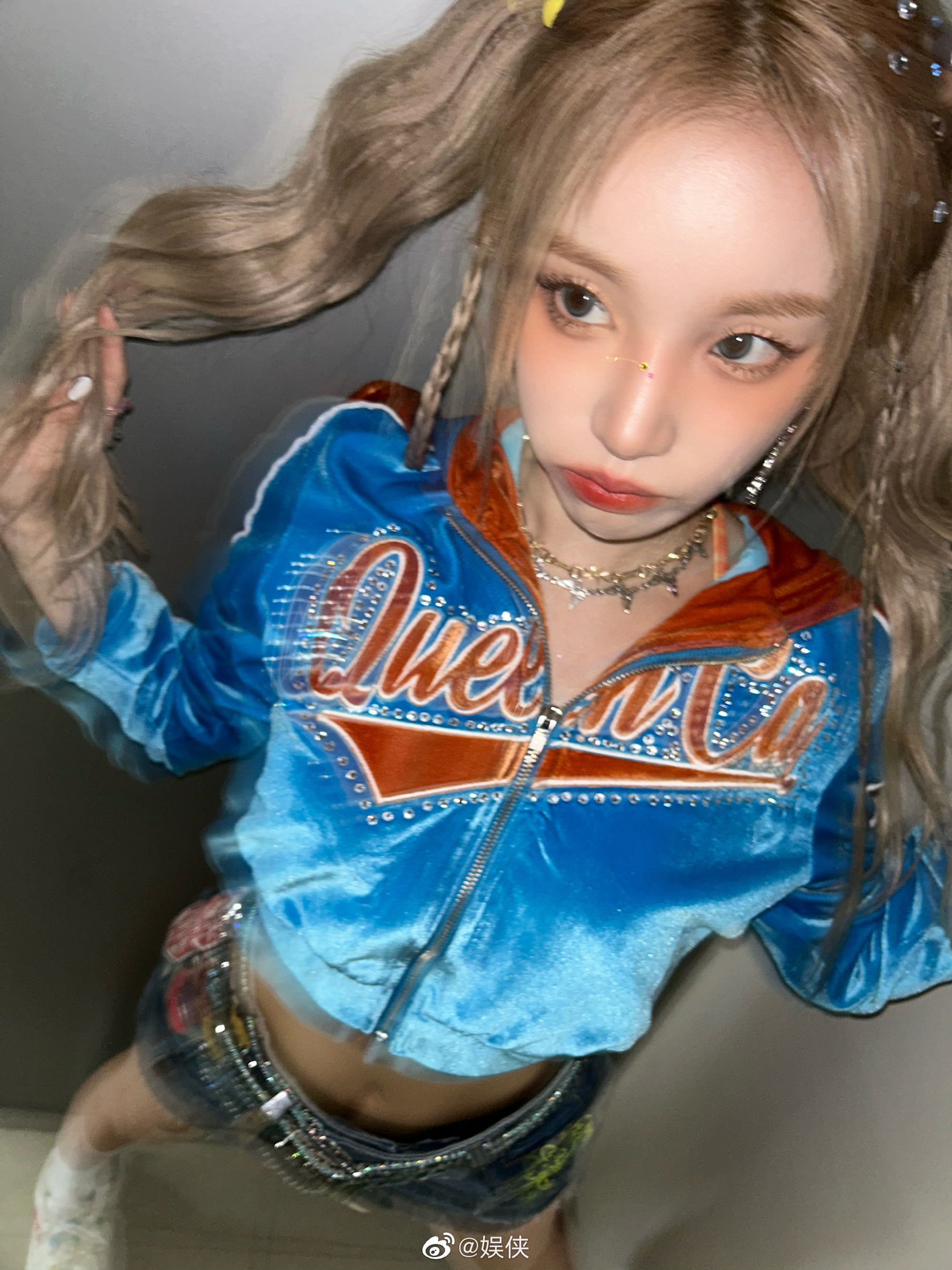 宋雨琦y2k双马尾甜妹造型好美，今天又是为美女疯狂心动的一天|宋雨琦|双马尾_新浪新闻