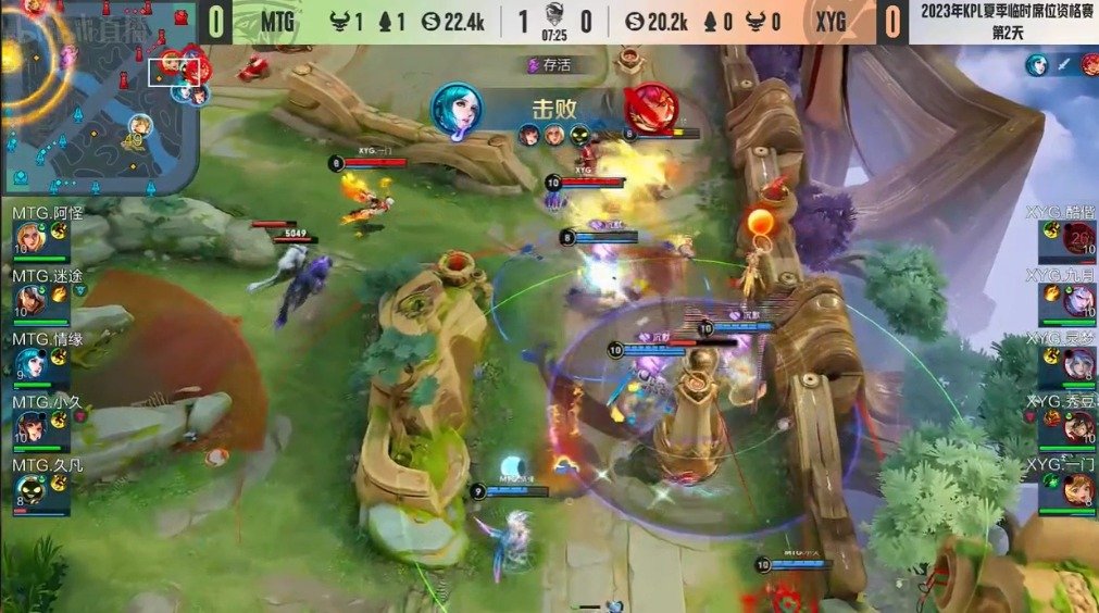 2023KPL夏季资格赛 XYG对战MTG|MTG|XYG_新浪新闻