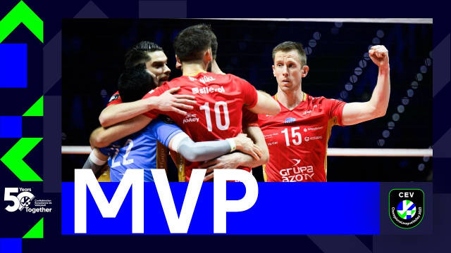 大卫史密斯荣膺MVP：2023男排欧冠 超级决赛肯杰任科兹莱3-2雅斯特泽布斯基|大卫|史密斯|MVP_新浪新闻