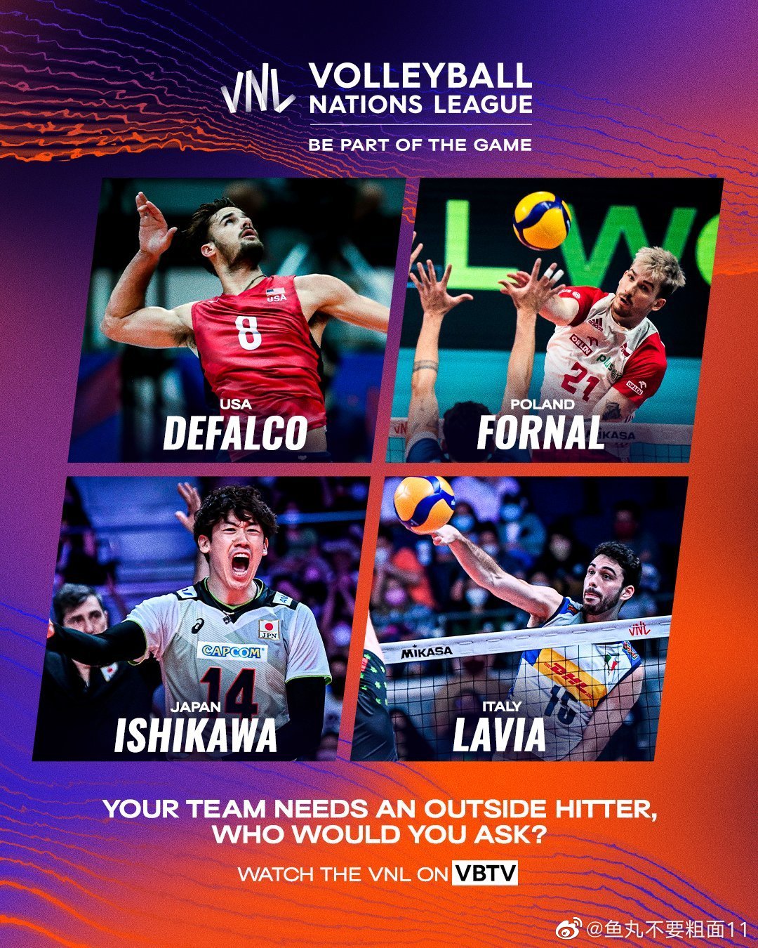 2023年国际排联FIVB:你的队里需要一位主攻，你会问谁？|国际排联|FIVB_新浪新闻