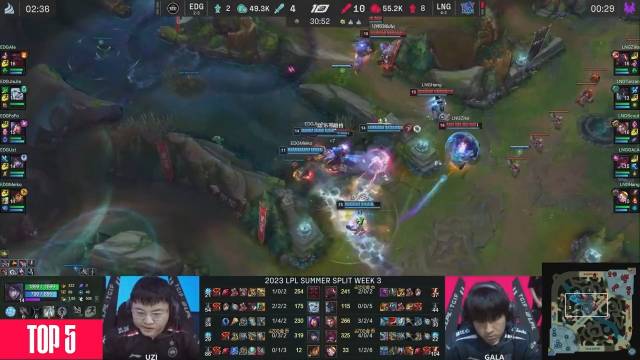2023LPL夏季赛 W3D6每日TOP5：Light 清辉夜凝|夏季赛|LNG|暴风_新浪新闻
