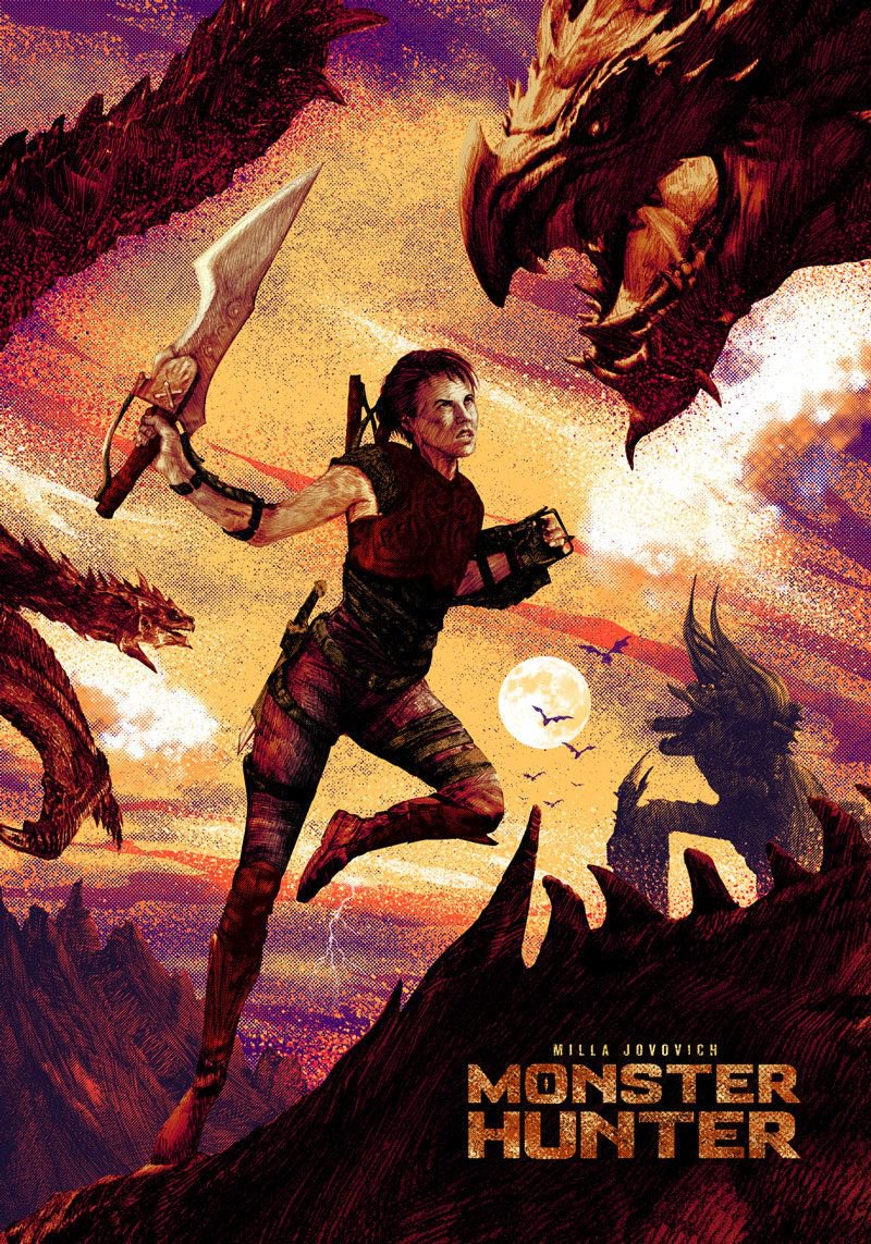 迪拜设计师 Mark Mones 插画风影视海报设计……|迪拜|插画|设计_新浪新闻