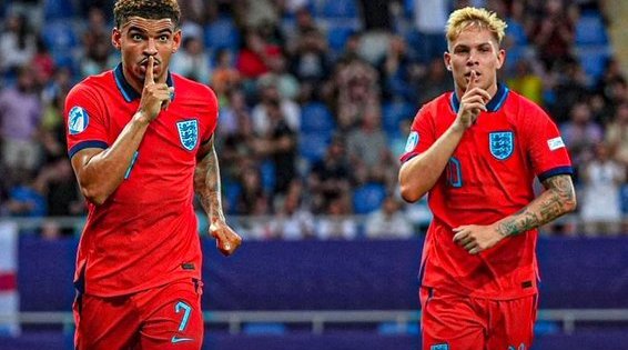 英格兰U21队3-0以色列U21队全部进球 2023年欧洲U21半决赛|英格兰|半决赛|以色列_新浪新闻