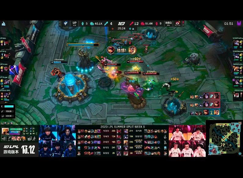 2023LPL夏季赛 WBG 2-0 UP|回天|季后赛|对手_新浪新闻