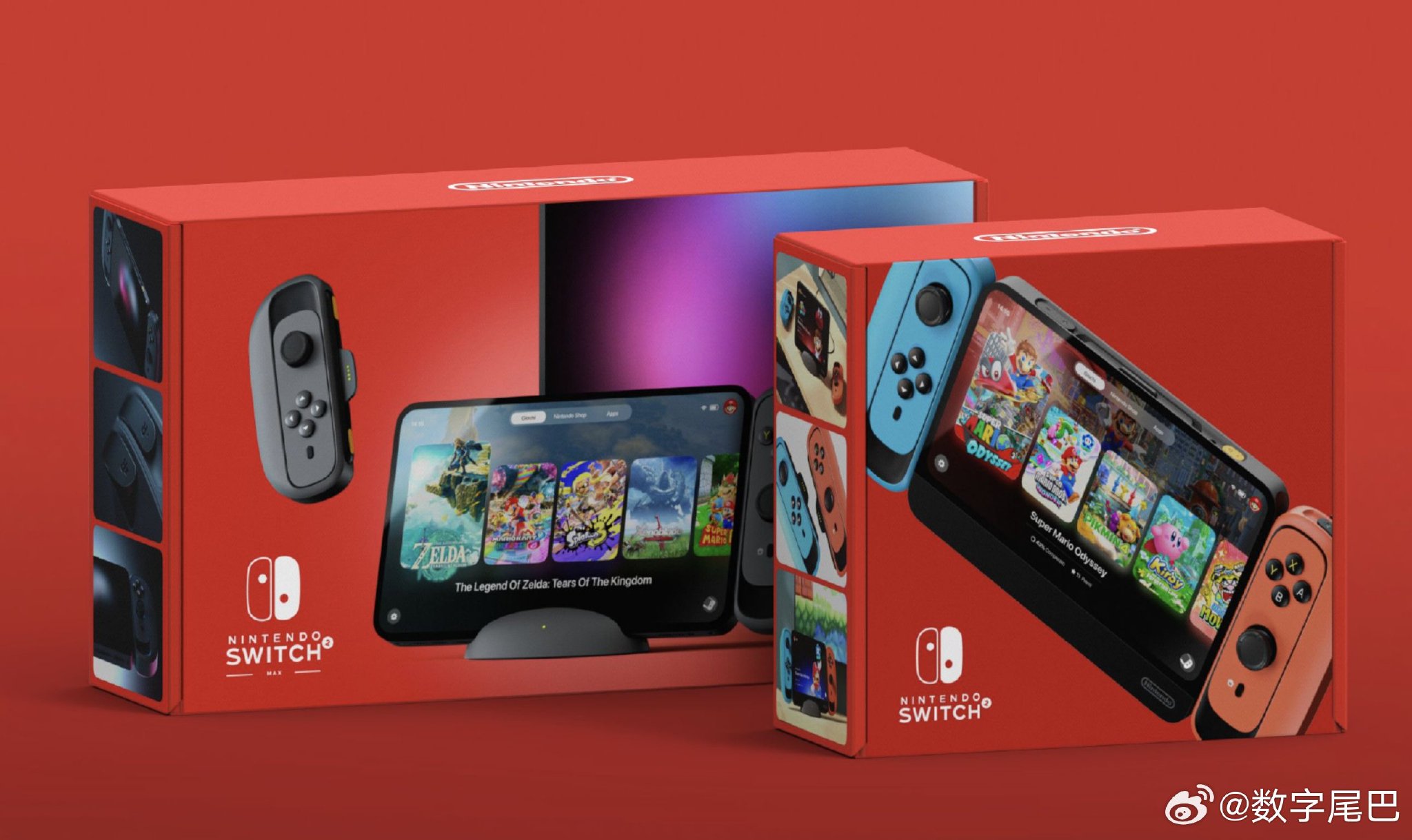 网传任天堂 Switch 2 代，虽然很假……|Switch|任天堂_新浪新闻