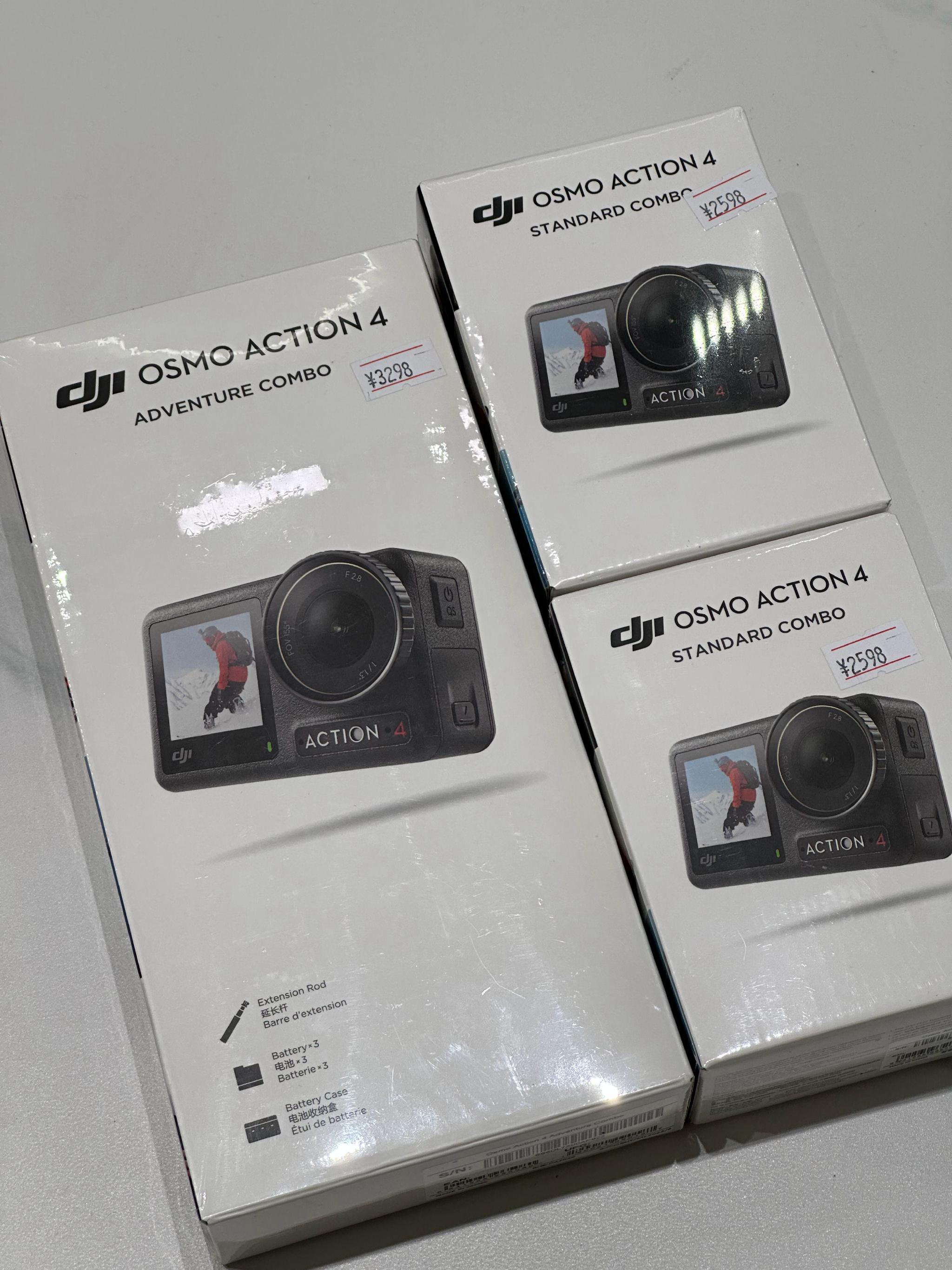 入了3个DJI Action4运动相机 看看和GoPro11比怎么样……|DJI|运动相机_新浪新闻
