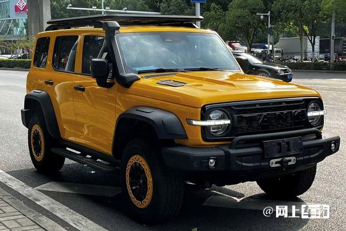 坦克300 3.0T实车街拍！造型更霸气 售价或超30万-新浪汽车