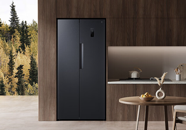 小米米家 501L 对开门冰箱“墨羽岩”配色上架，预售价 1899 元|小米|冰箱|米家_新浪新闻