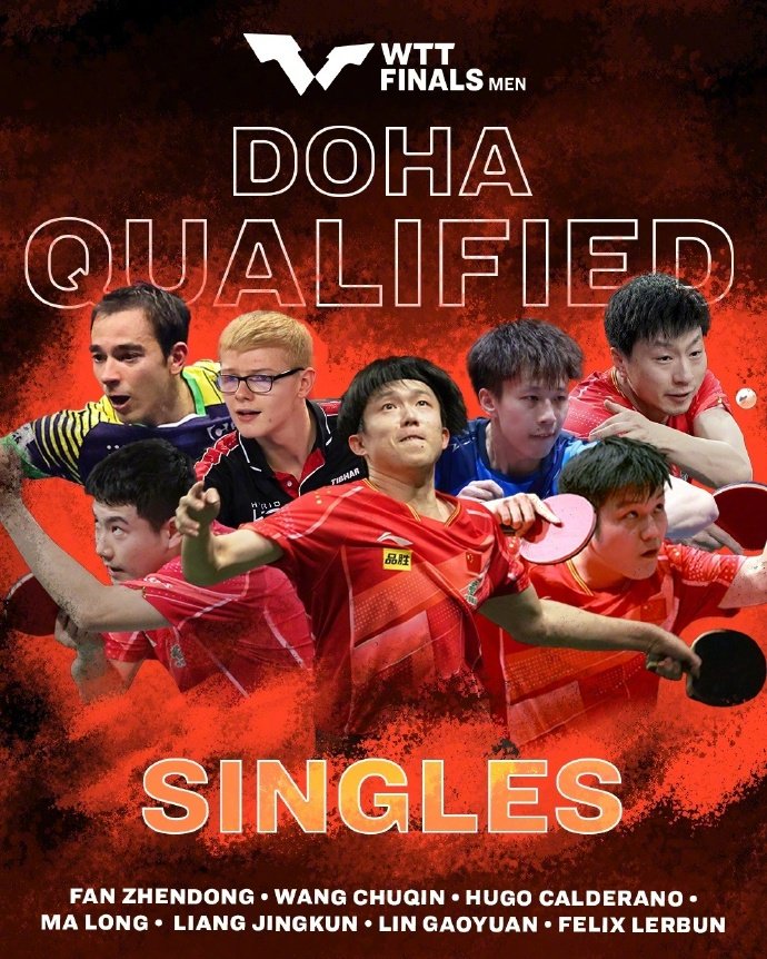 宣布，WTT男子总决赛2023将于 2024……|总决赛|WTT|王楚钦_新浪新闻