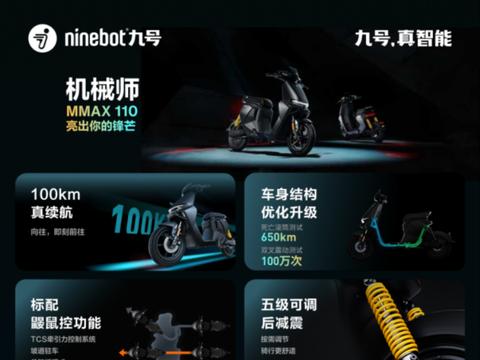 九号电动车再添新品，机械师MMAX 110——“亮出你的锋芒”|机械师|锋芒|电动车_新浪新闻
