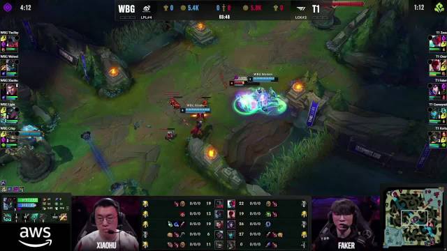 英雄联盟S13决赛：WBG vs T1|英雄联盟|决赛|T1_新浪新闻