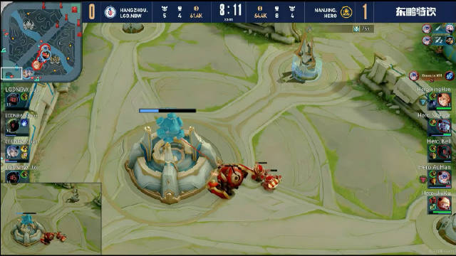 杭州LGD.NBW 0:2 南京Hero久竞|杭州LGD|Hero|LGD_新浪新闻