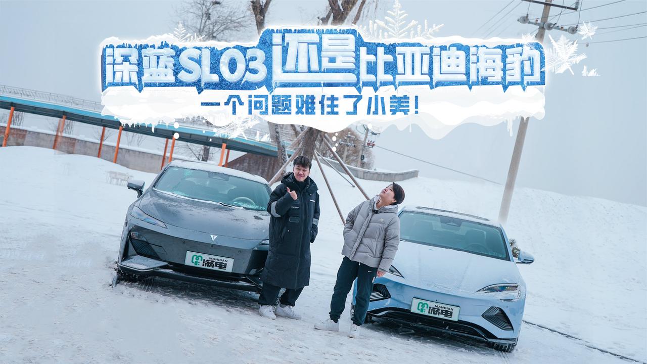 一个问题难住了小美 深蓝SL03还是比亚迪海豹？|汽车资讯|中级车|新能源_新浪新闻