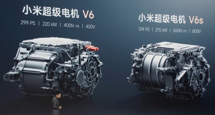 小米超级电机V6、V6s发布：最大功率220kW/275kW，后者支持800V|小米|汽车技术_新浪新闻