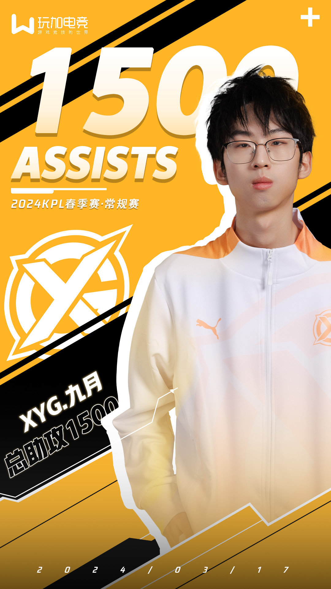 XYG.九月达成总助攻1500里程碑|XYG|Hero_新浪新闻