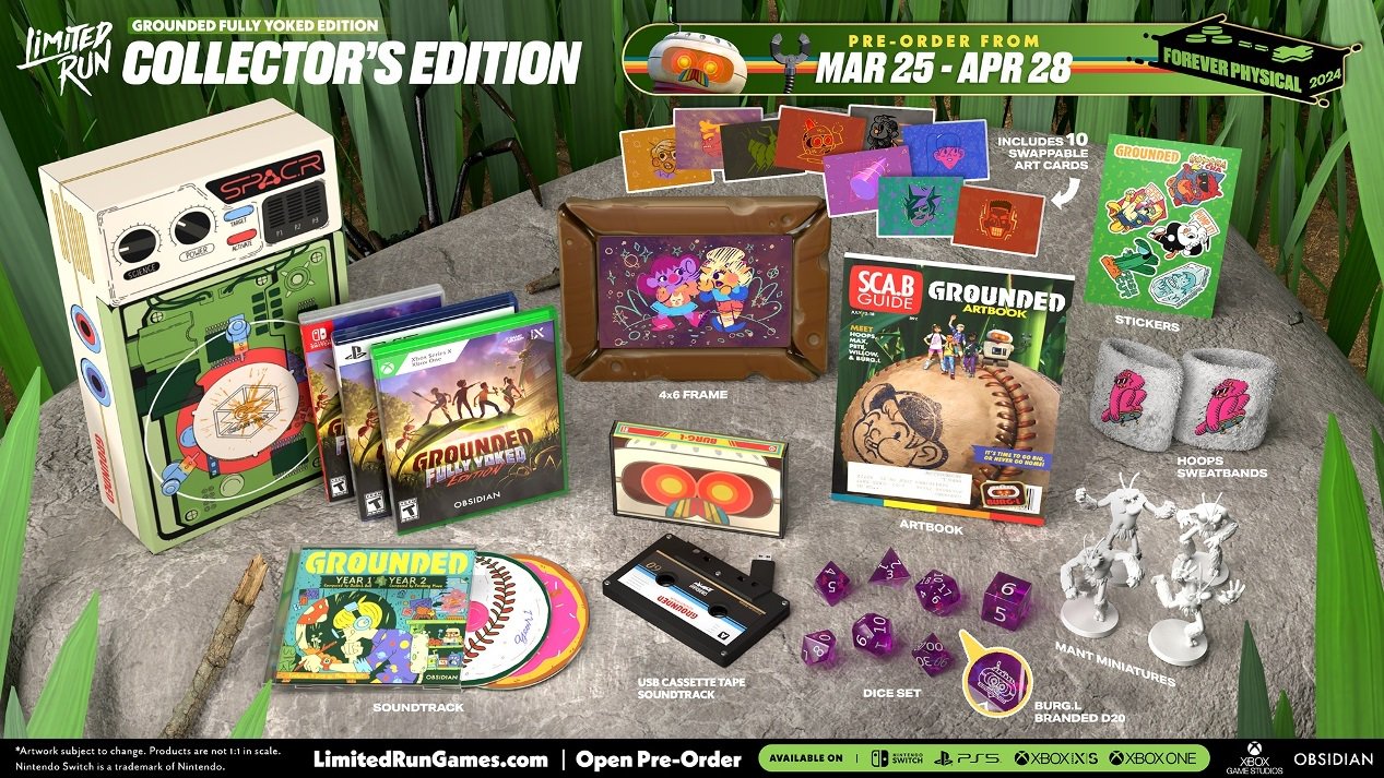 「Grounded」将推出 NS/Xbox/PS5 实体版，由Limited Run Games发行|Xbox|PS5|限定版_新浪新闻