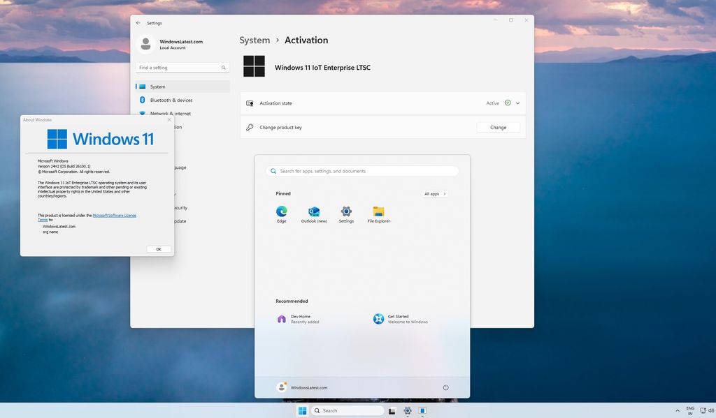 微软 Win11 24H2 LTSC 镜像偷跑，版本号 Build 26100|微软|Win11|it之家_新浪新闻