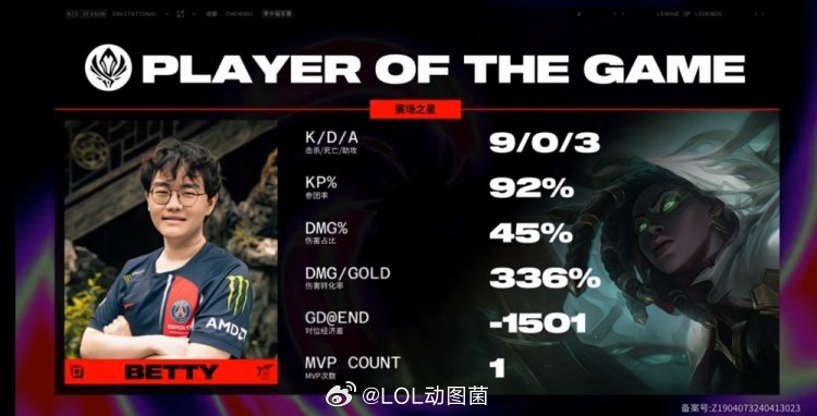 Maple+Betty双C伤害爆炸 PSG龙魂团结束比赛先赢一局|龙魂|Betty_新浪新闻