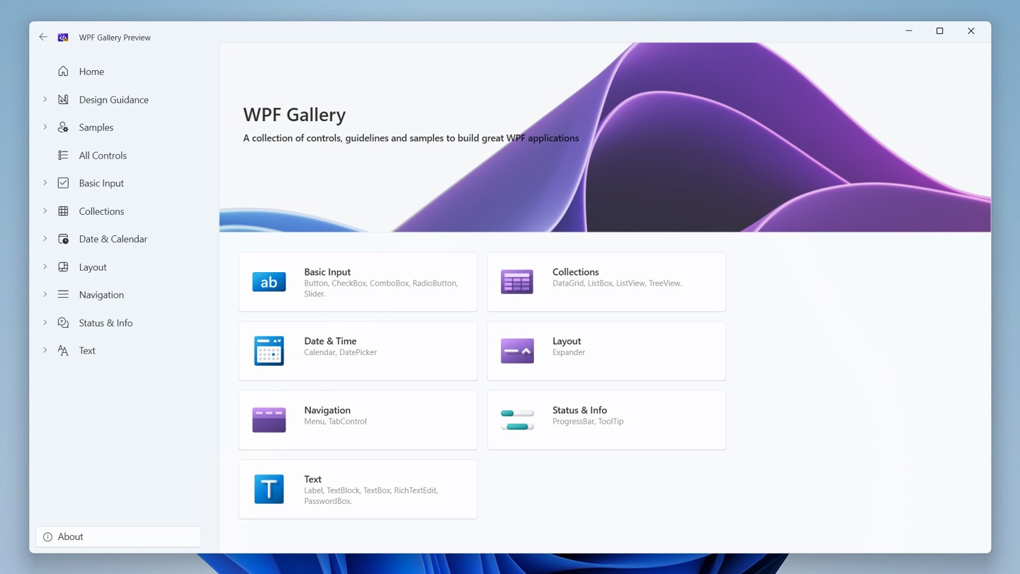 微软推出 WPF Gallery Preview 版本，带来全新Fluent Design设计|微软|Windows|design_新浪新闻