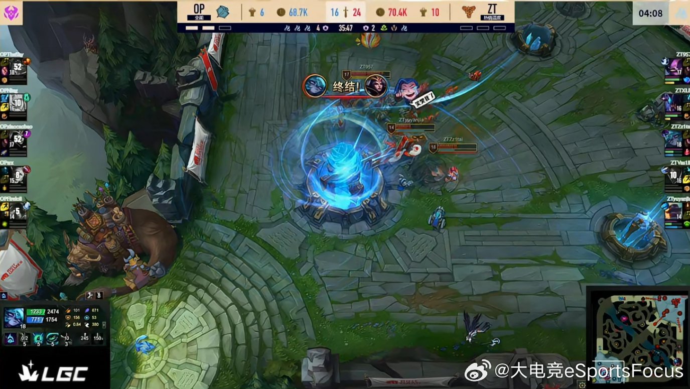 LGC传奇杯淘汰赛Game2 Ning队 2:1 Zz1tai队|传奇杯|Zz1tai|ning_新浪新闻
