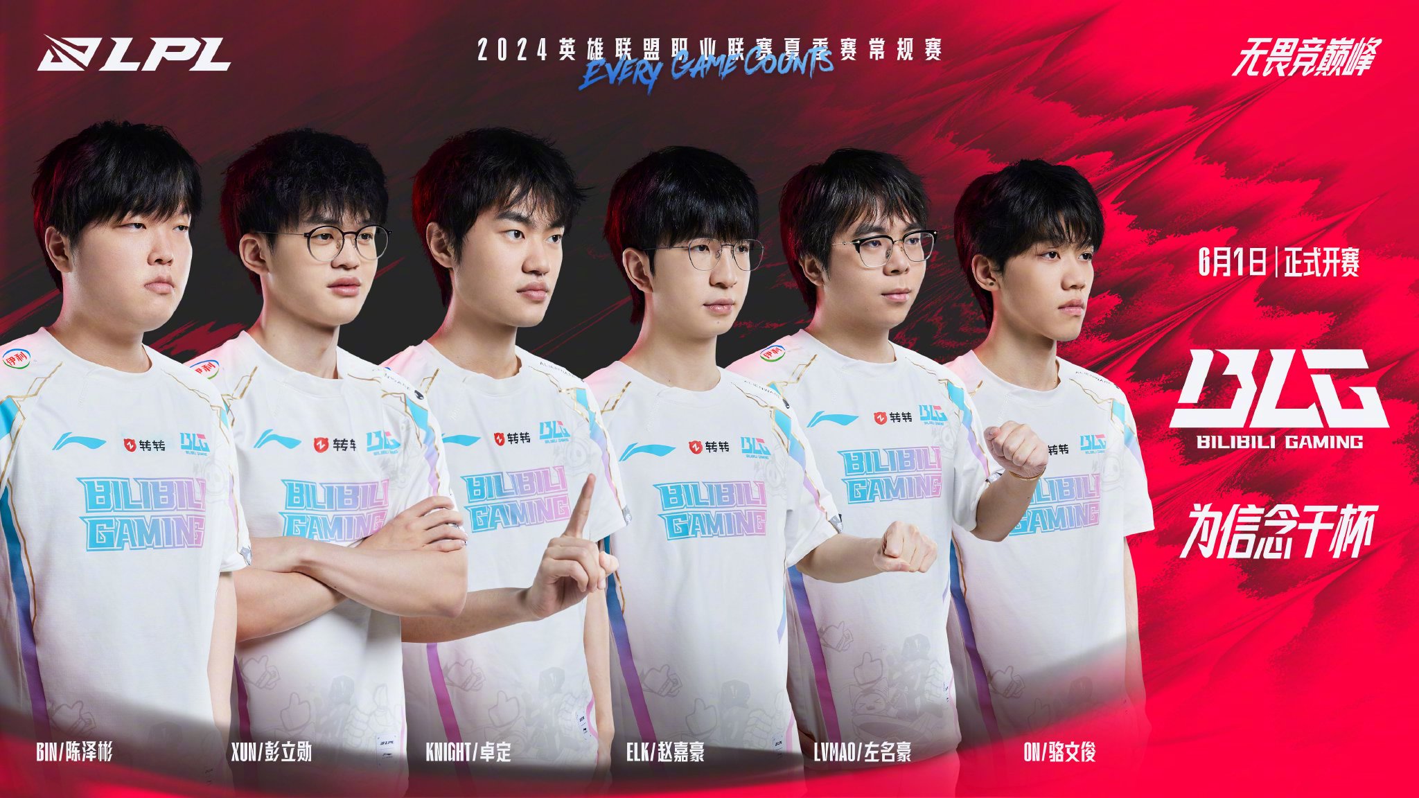 2024LPL夏季赛B组战队海报 …|战队|海报|电子竞技_新浪新闻