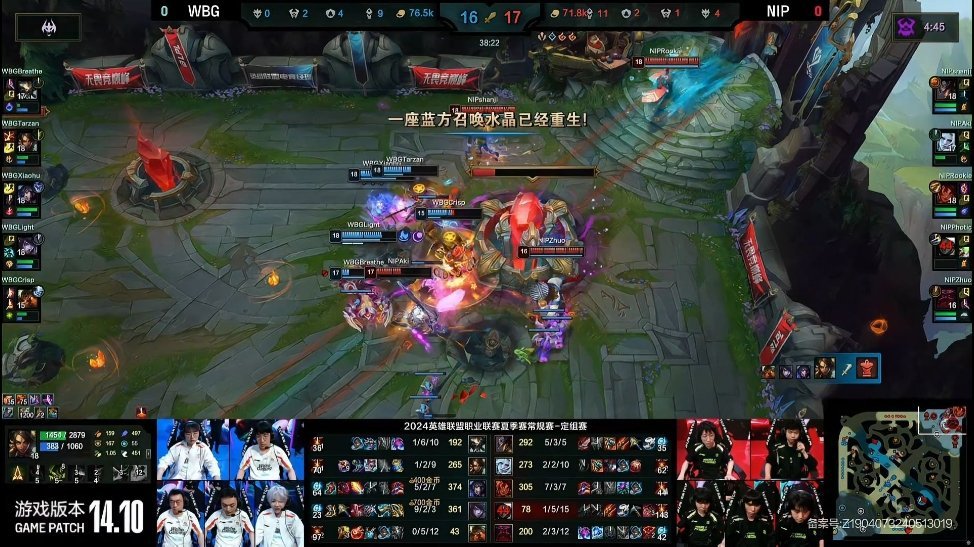 2024LPL夏季赛 WBG 1-0 NIP|夏季赛|英雄联盟_新浪新闻
