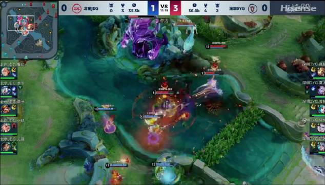DYG对战JDG呀！这对局真精彩呀！这两对操作配合都很不错|jdg|DYG_新浪新闻