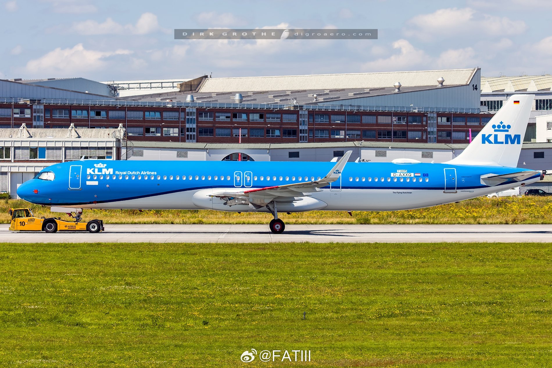 首架身披荷兰皇家航空KLM完整涂装的A321neo亮相…|荷兰_新浪新闻