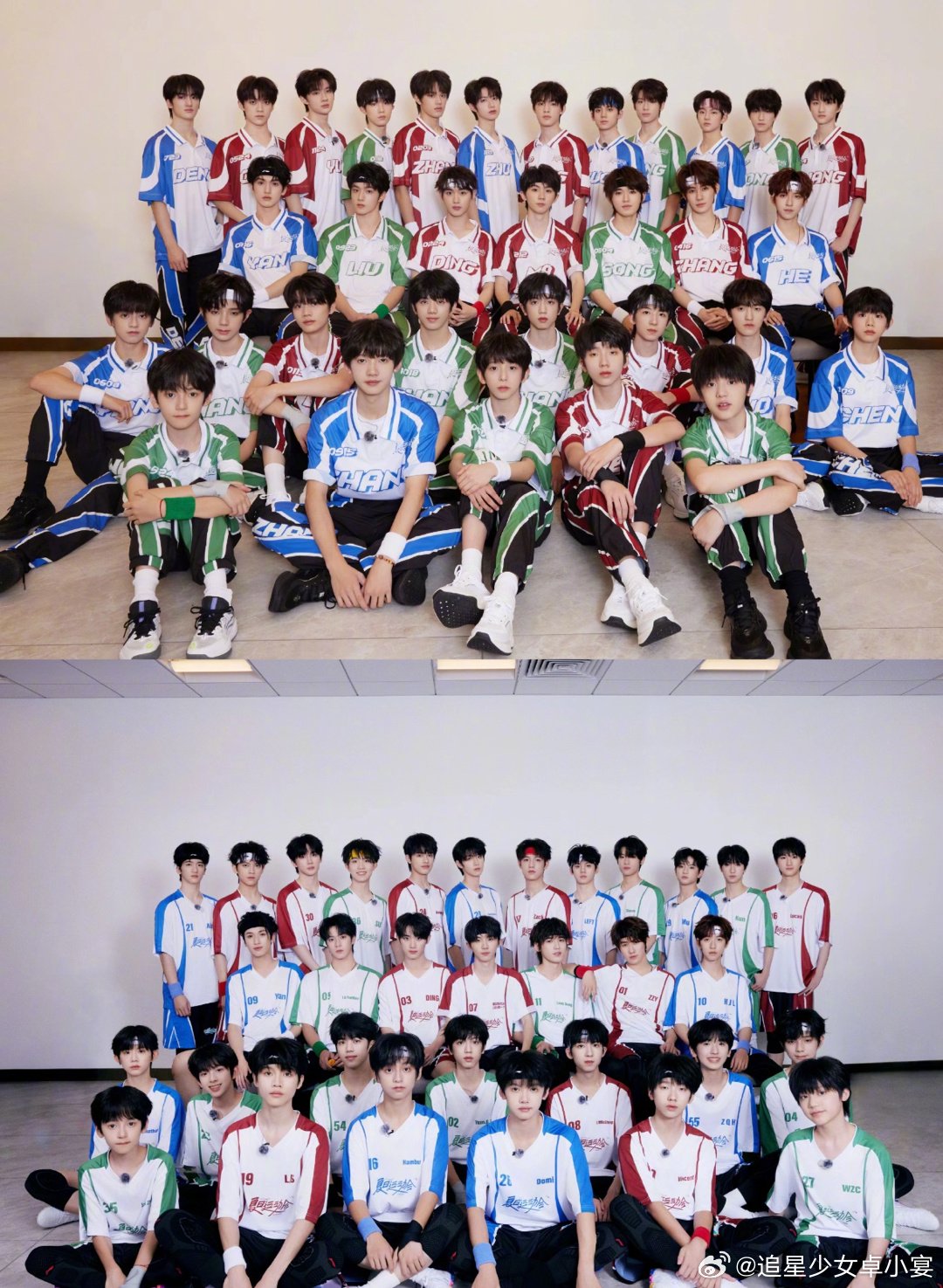 TF家族运动会合照🈶！|运动会|家族|祖师爷_新浪新闻