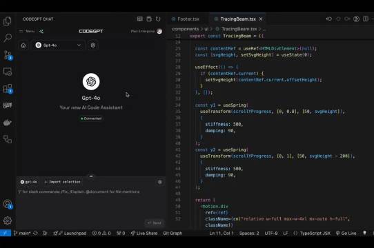 CodeGPT与GPT-4o-mini合作，助力程序员在VSCode中编写代码|程序员_新浪新闻