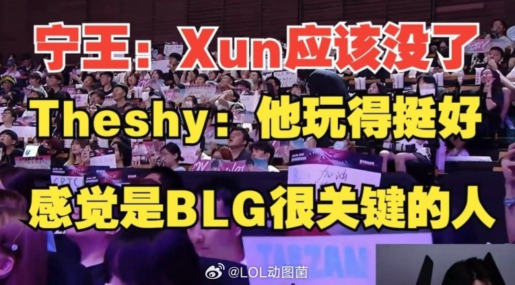 Ning评价Xun：他的游戏方式不适合BLG TheShy：我觉得Xun玩得好！|游戏方式|队友|白搭_新浪新闻