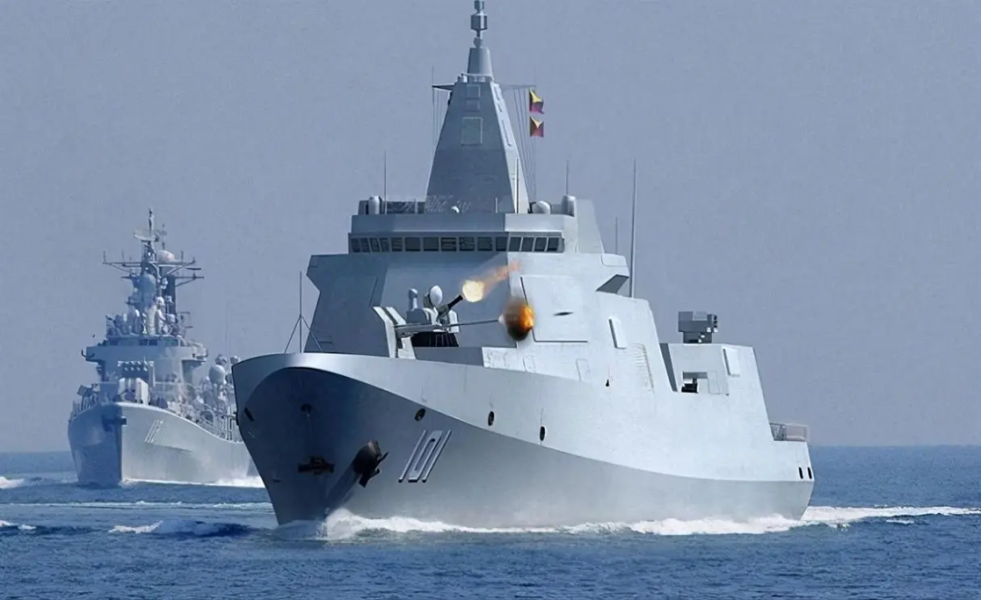 055变成牛夫人，中国全新超级驱逐舰，让全球军舰都落后一个时代|驱逐舰|激光炮|微波武器_新浪新闻