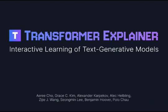Transformer Explainer文本生成模型的交互式学习↓ Transformer|浏览器_新浪新闻