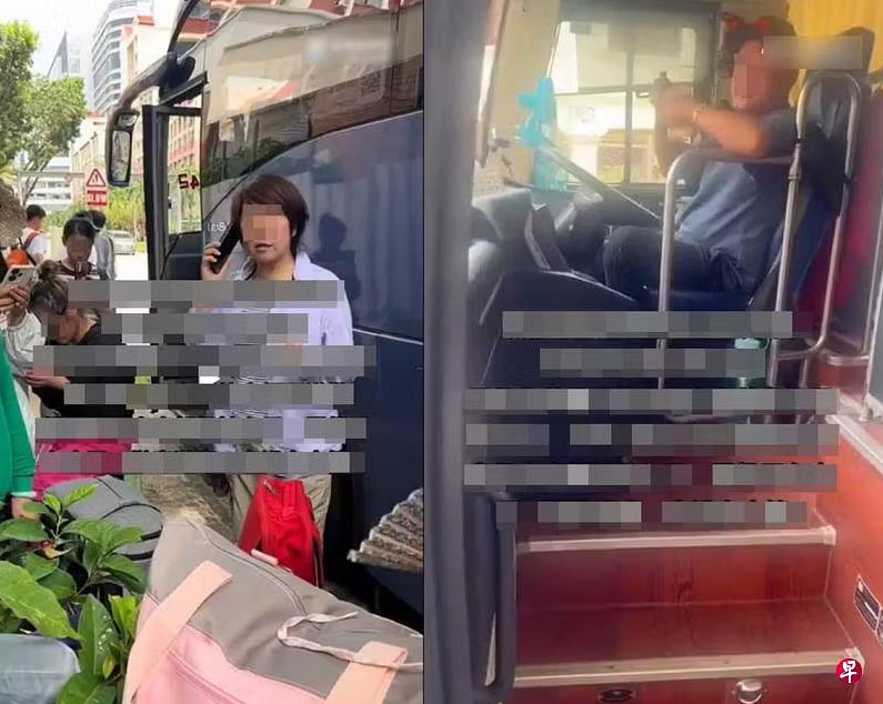 赴新旅游中国游客称遭辱骂被遗弃路边,疑因未购买司机售卖的纪念品 司机 被遗弃 旅客 新浪新闻