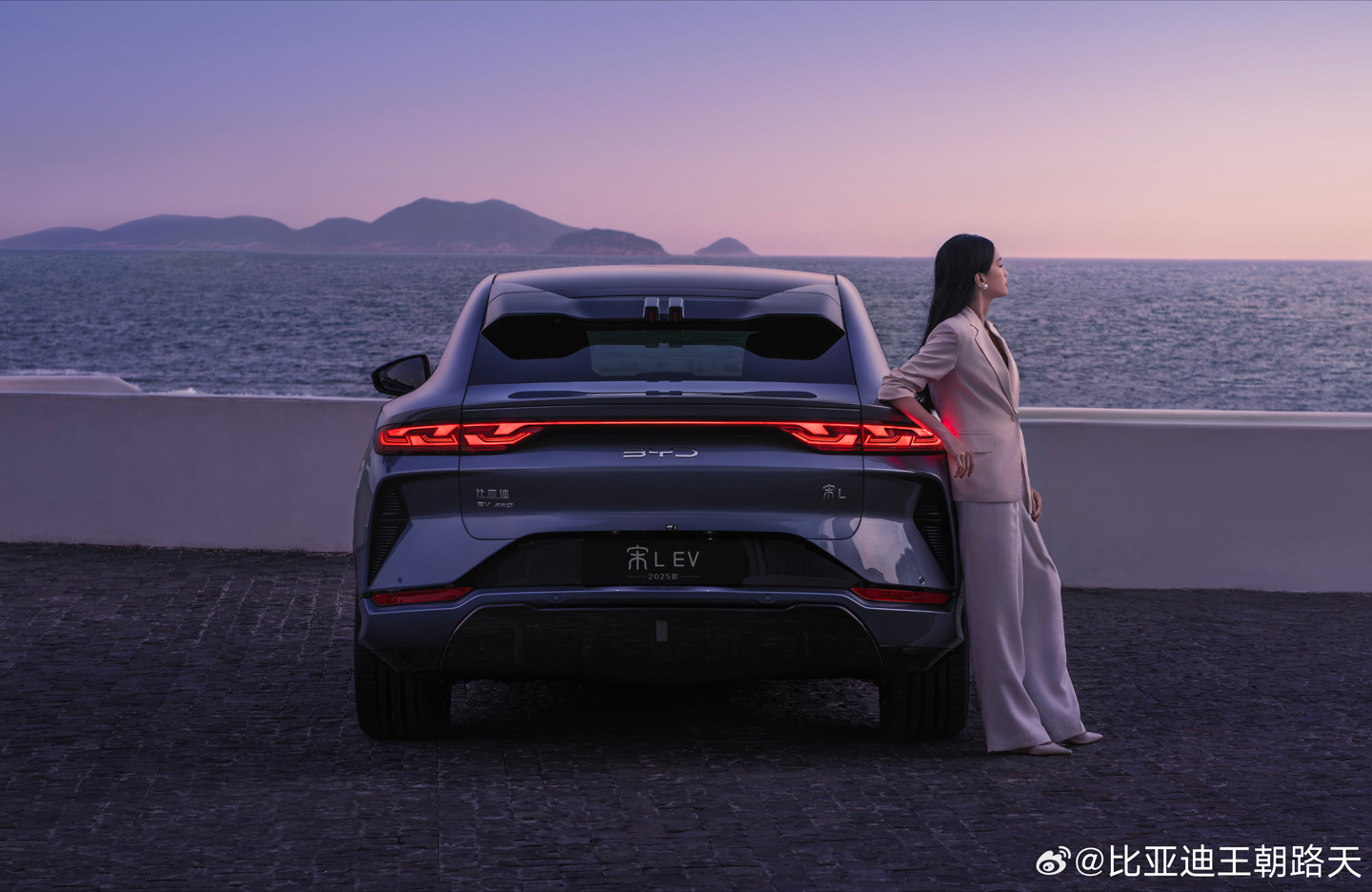 2025 款比亚迪宋 L EV 首张官图公布，搭载天神之眼高阶智驾|比亚迪宋_新浪新闻