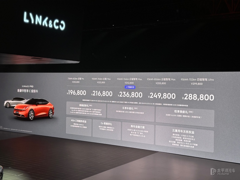 限时售19.68万起 领克Z10正式上市 轴距超3米 竞争小米SU7-新浪汽车