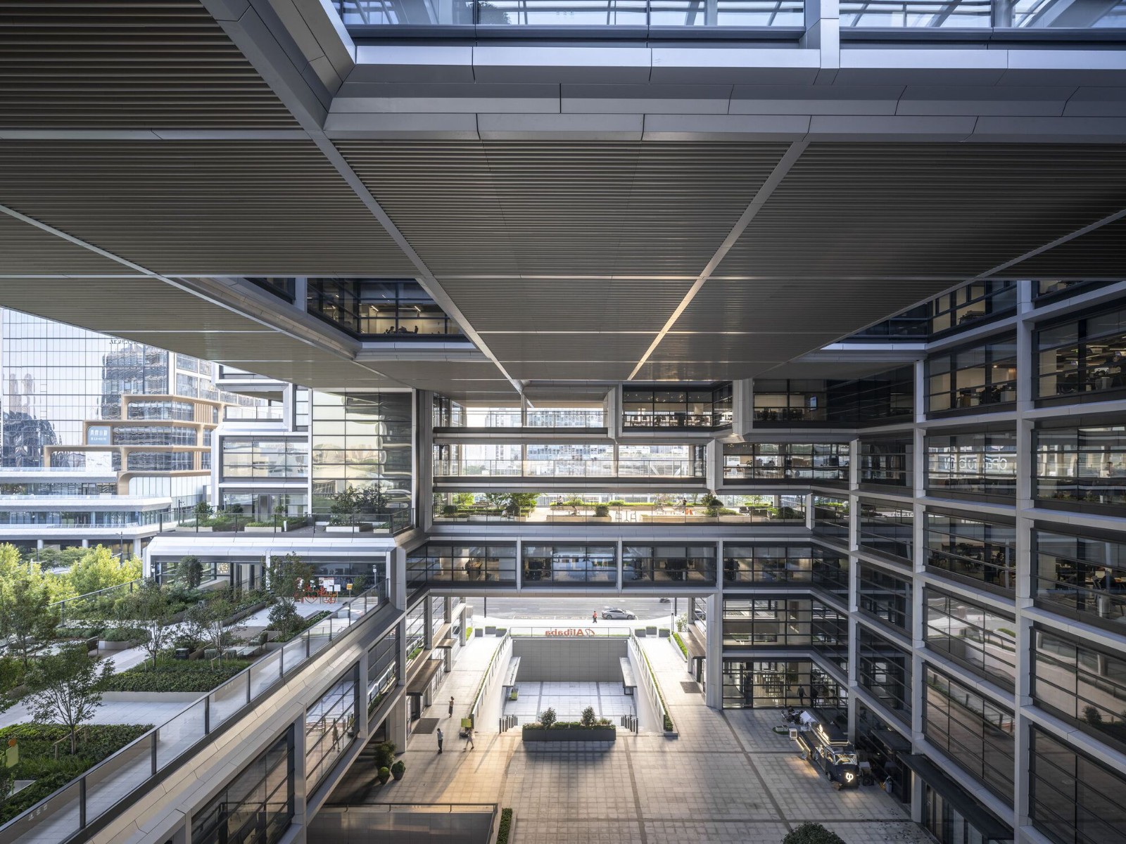 阿里巴巴上海园区 / Foster + Partners|阿里巴巴|上海市|建筑_新浪新闻