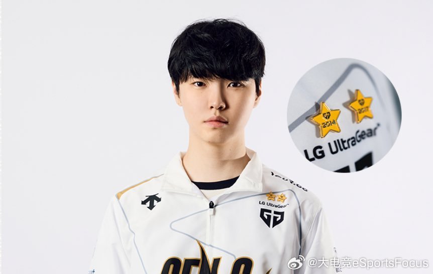 GEN世界赛队服加上了代表S4和S7世界赛总冠军的星星|队服|星星|总冠军_新浪新闻