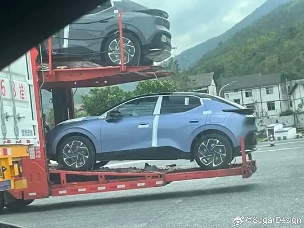 领克 Z20 纯电 SUV 实车曝光：已开始发运，本月正式亮相|领克|SUV|极氪_新浪新闻