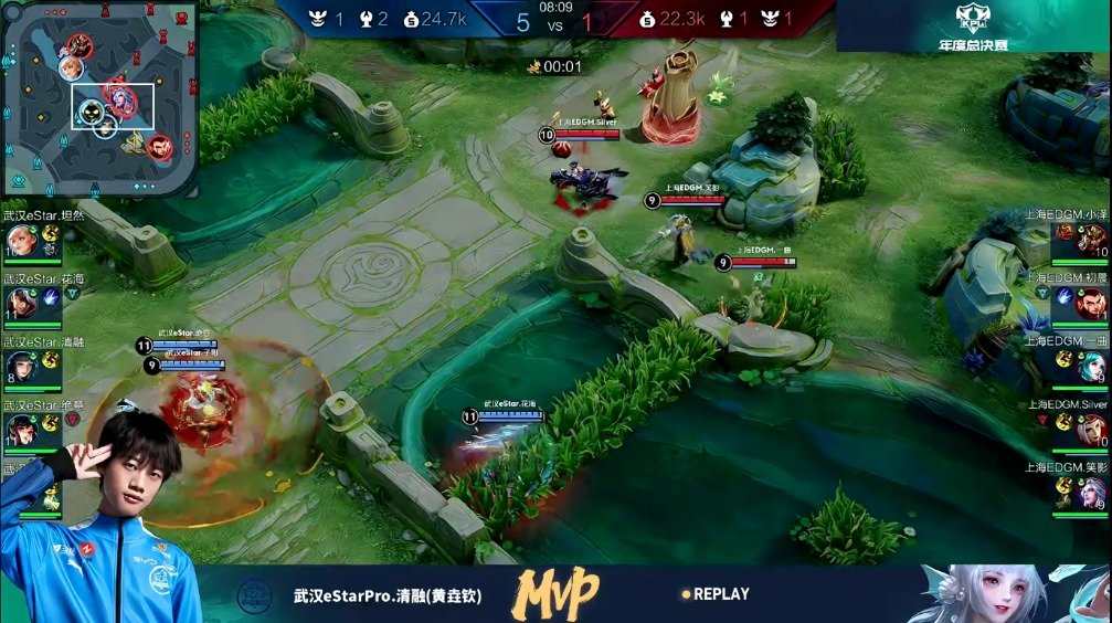 武汉eStarPro vs上海EDG.M:4-0 e星零封EDGM！ 本局MVP为清融西施|edgm|MVP|上海EDG_新浪新闻