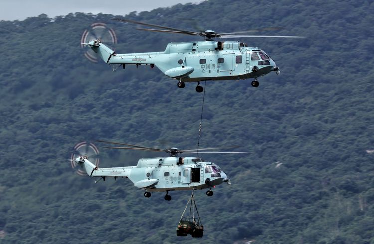 中國航展 | 直-20J直-8C搭載陸戰隊員空中突擊 - 新浪香港