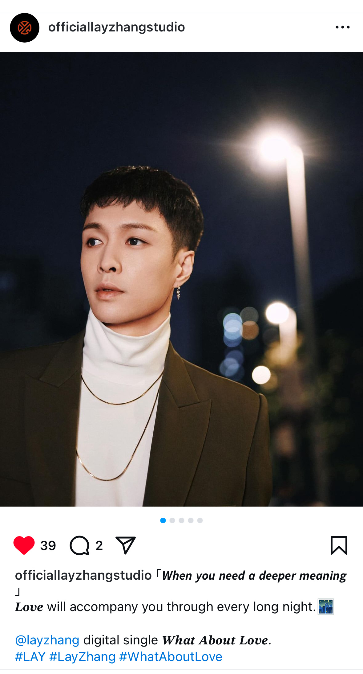 20241117 工作室ins/推特同步更新 「𝙒𝙝𝙚𝙣 𝙮𝙤𝙪 𝙣𝙚𝙚𝙙 𝙖|张艺兴|新歌|品牌代言人_新浪新闻