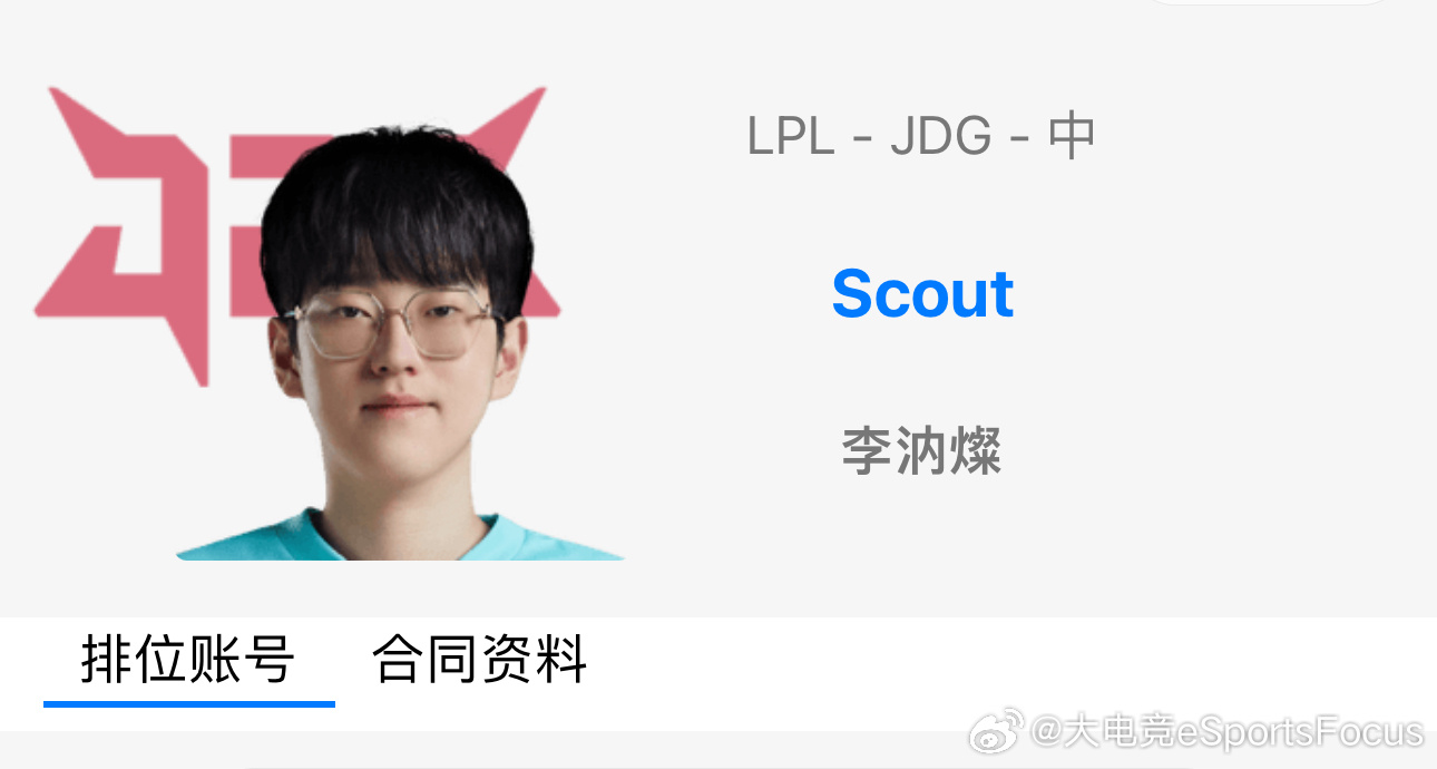 OBGG更新：JDG中单Scout，JDG下路Peyz|jdg|scout|英雄联盟_新浪新闻