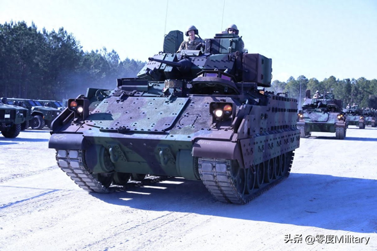 美国陆军订购新一批M2A4步兵战车和M7A3火力支援车 填补援乌空缺|M2A4|步兵战车|美国陆军_新浪新闻