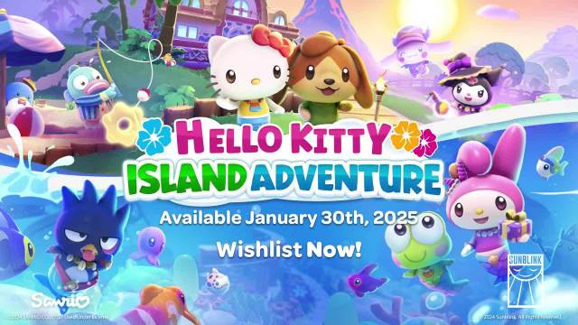 三丽鸥版动森《Hello Kitty Island Adventure》|NS|hello kitty|Steam平台|谜团|洛米_新浪新闻